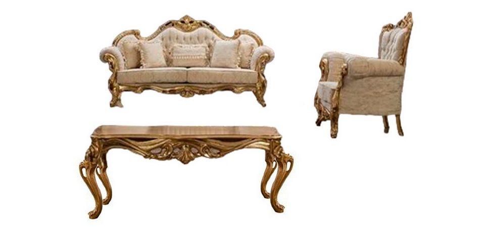 Xlmoebel Sofa Designer Möbel Fürs Wohnzimmer Sofa Set Mit 3 Sitzer