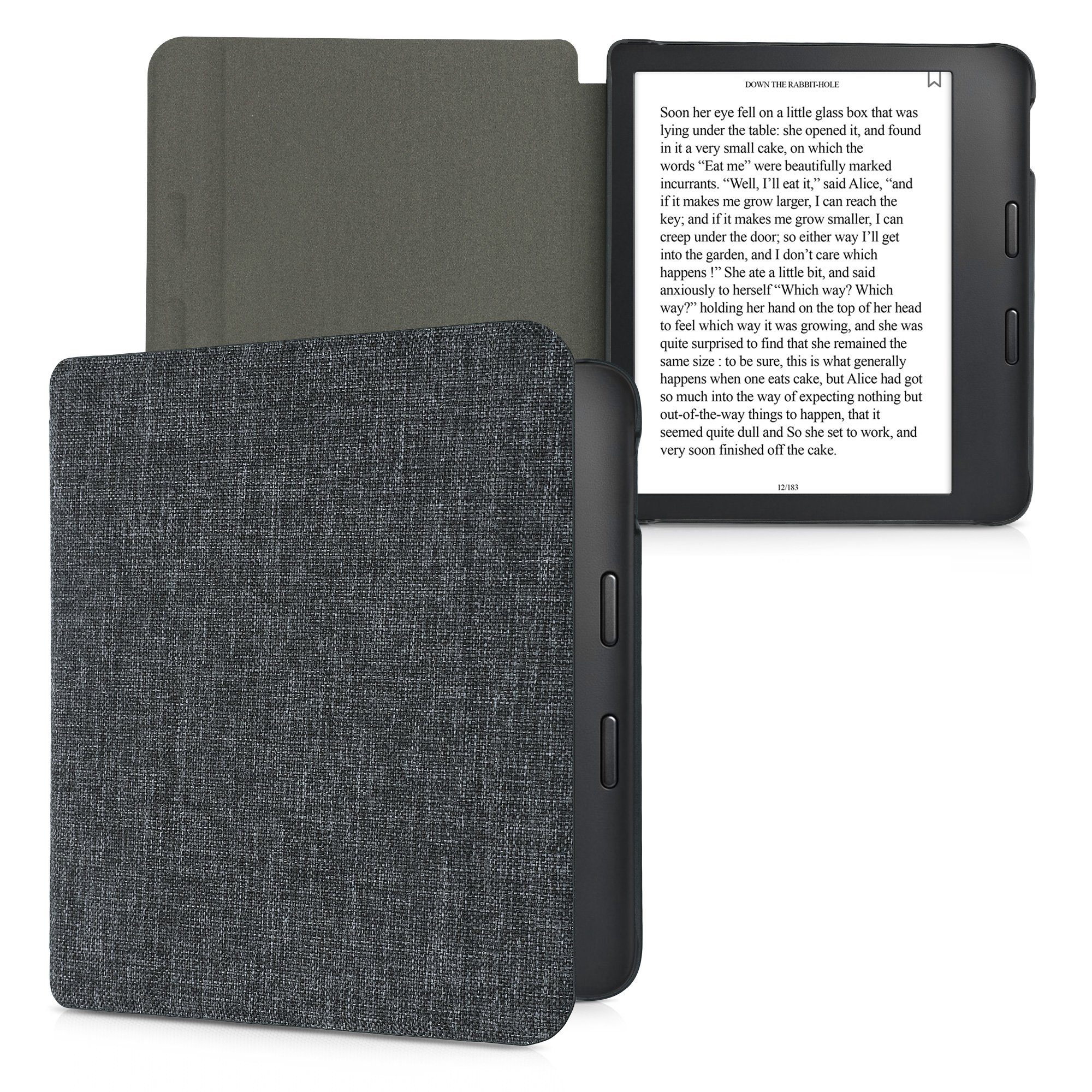 Kwmobile E Reader Hülle Hülle Für Kobo Libra 2 Filz Stoff Ereader