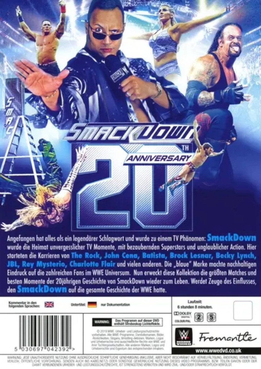DVD WWE: Smackdown 20th Anniversary