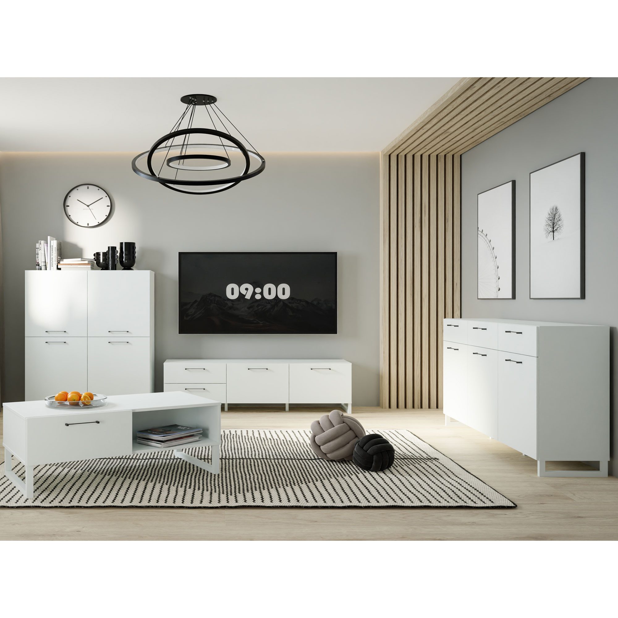 expendio Wohnzimmer-Set Simke 11, (Spar-Set, 4-St), Secret Grey