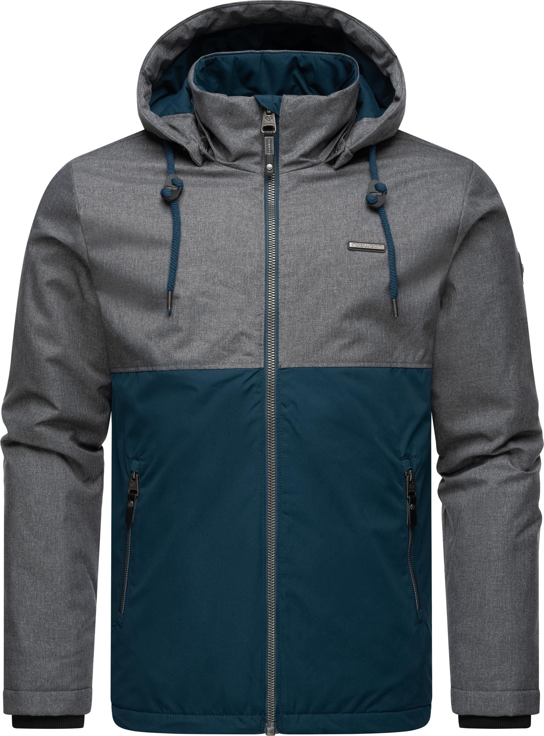 Ragwear Outdoorjacke Roens Stylische Herren Übergangsjacke Mit