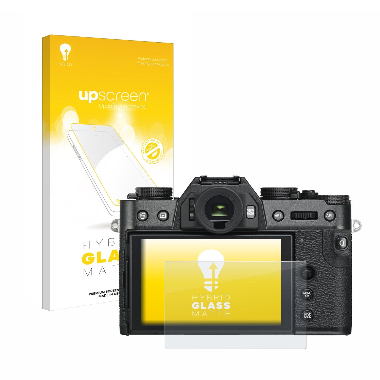 Upscreen Displayschutzglas Schutzglas Für Fujifilm X T30 Ll