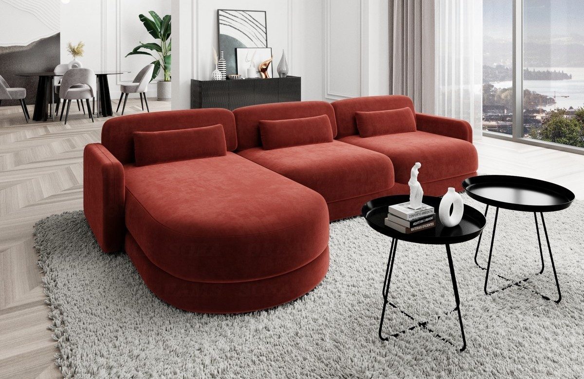 Sofa Dreams Ecksofa Stoff Sofa Eck Couch Polster Stoffsofa Modern ...