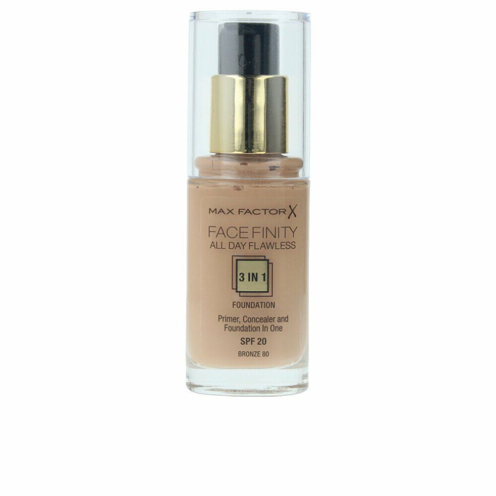 MAX FACTOR Foundation Foundation Face Finity All Day Flawless 3in1 ...