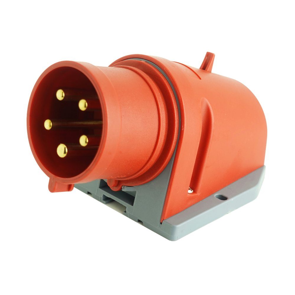 TP Electric Aufputz-Steckdose CEE Wandstecker mit Phasenwender Aufputz 5P 16A 400V IP44, 1-St.