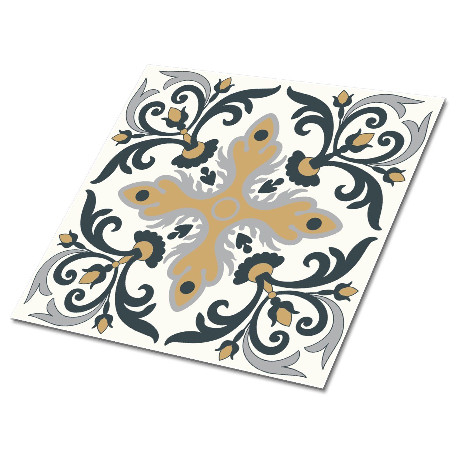 Tulup Vinylfliesen Selbstklebende Fliesen Platten 30 cm x 30 cm ...