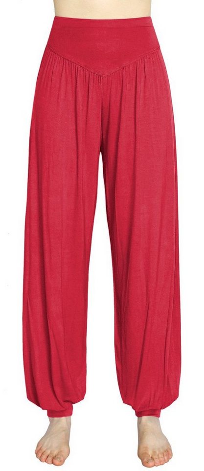 Dy Mode Yogahose High Waist Damen Yoga Hose Haremshose Pluderhose