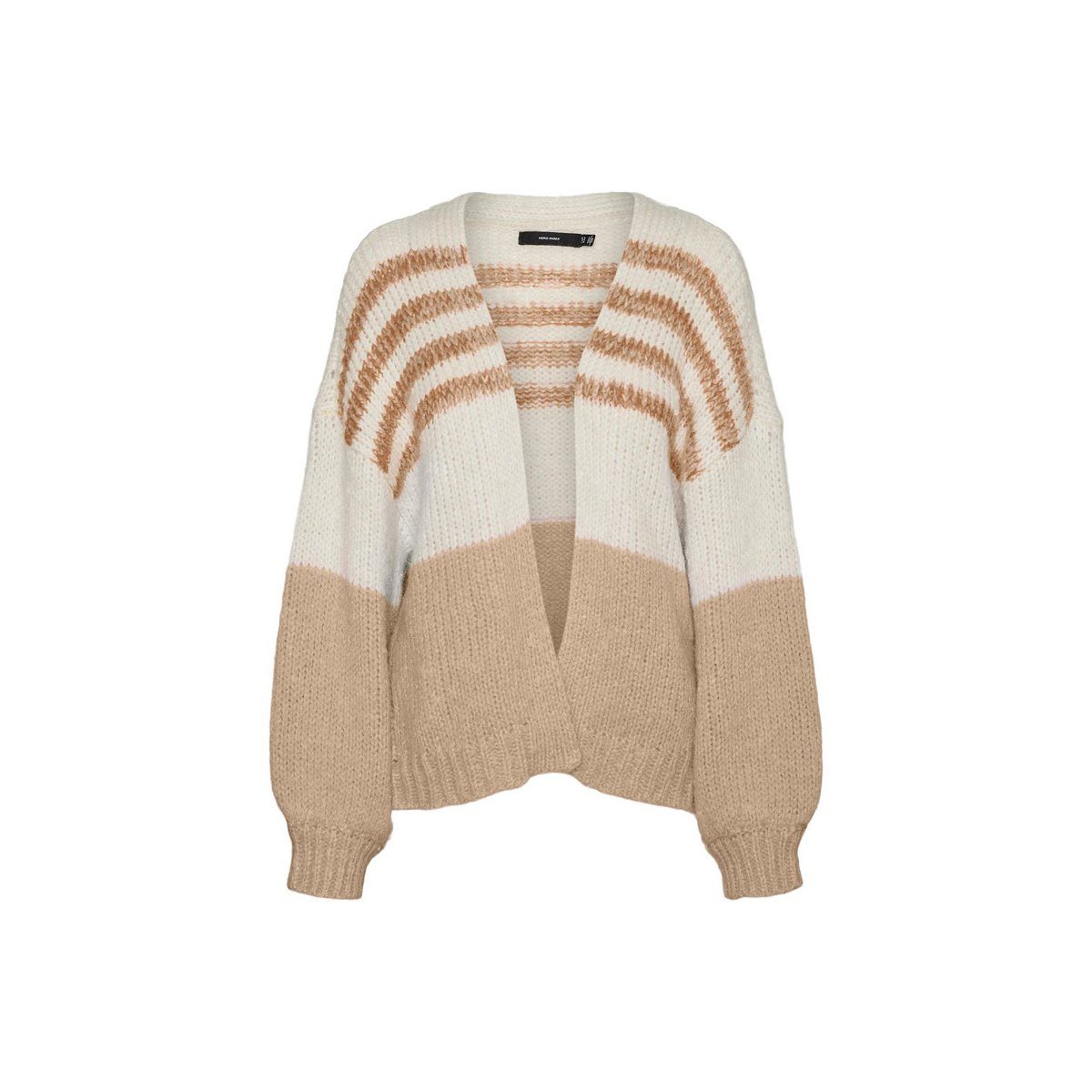 Vero Moda Cardigan braun regular fit (1-tlg)