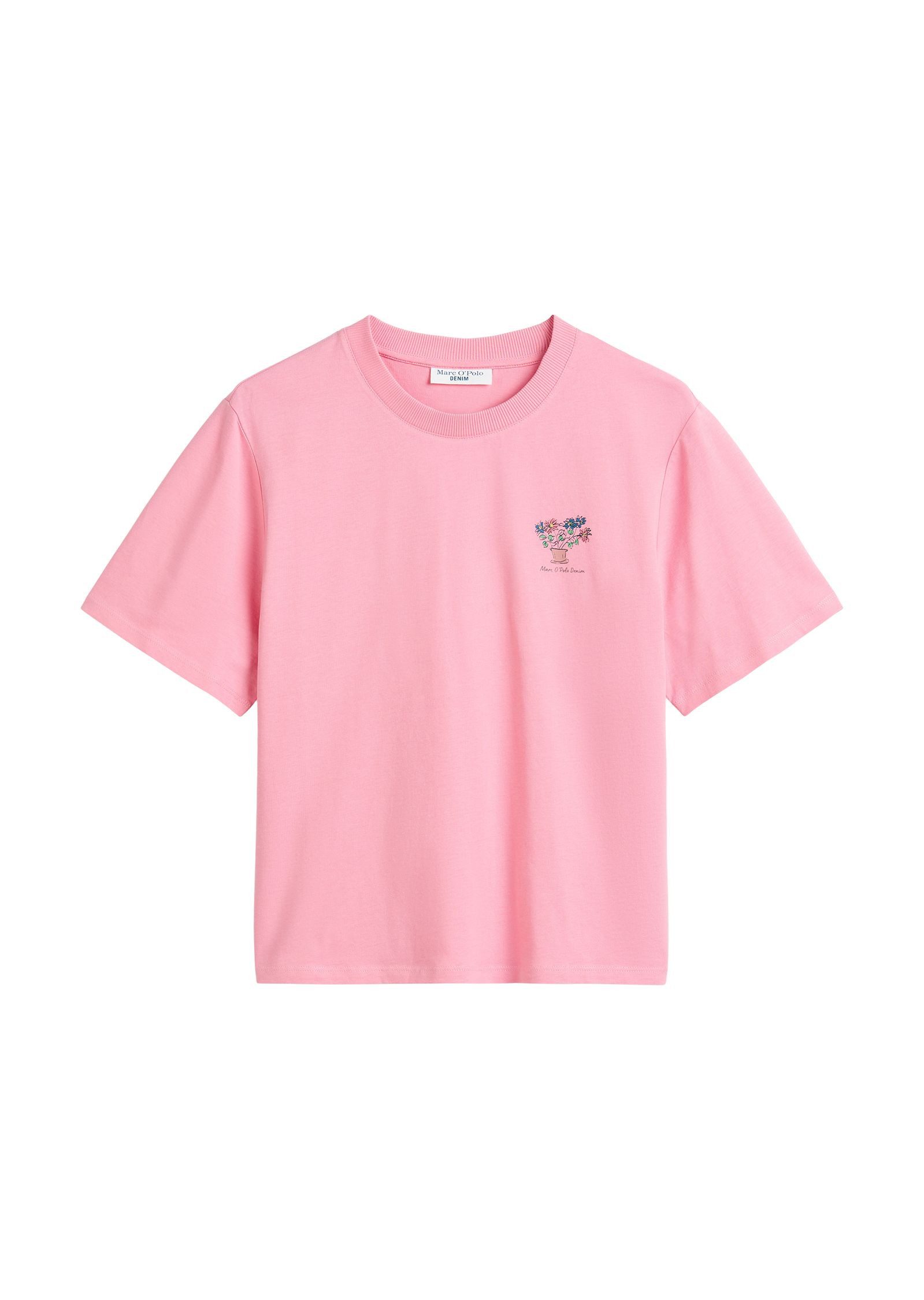 Marc O'Polo DENIM T-Shirt modischer Print auf der Brust, T-Shirt von ...