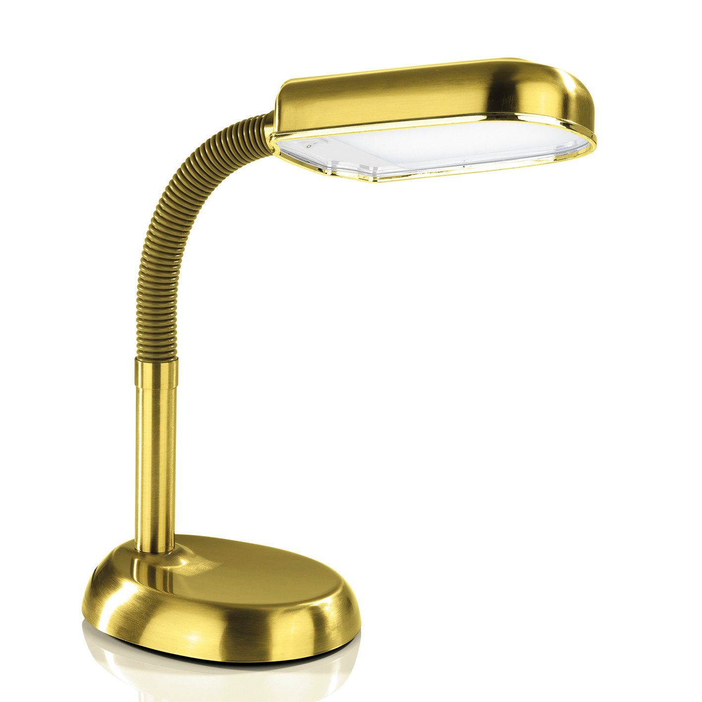 Easymaxx Led Tischleuchte Daylight In Messingfarben
