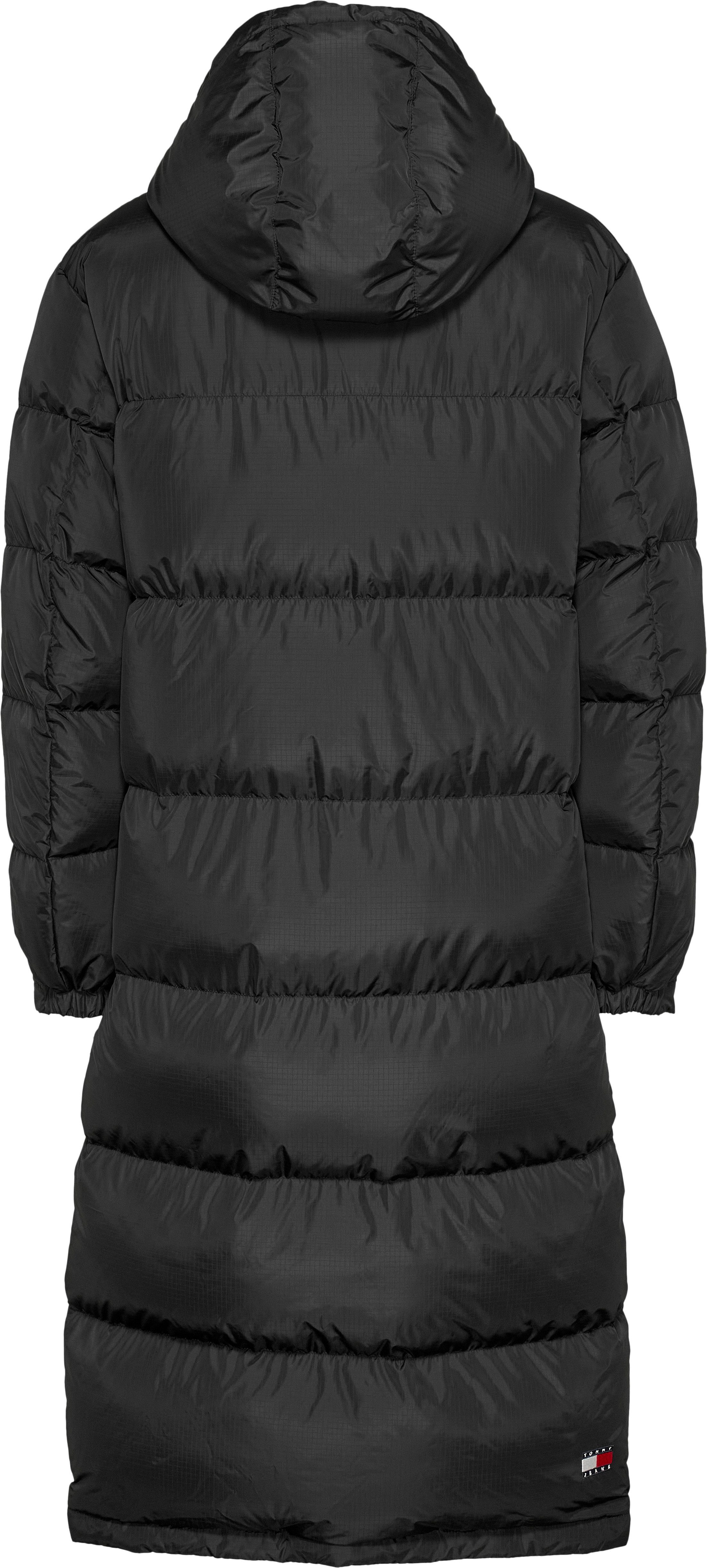 Tommy Jeans Steppmantel TJW ALASKA LONG PUFFER EXT Kunstfaser
