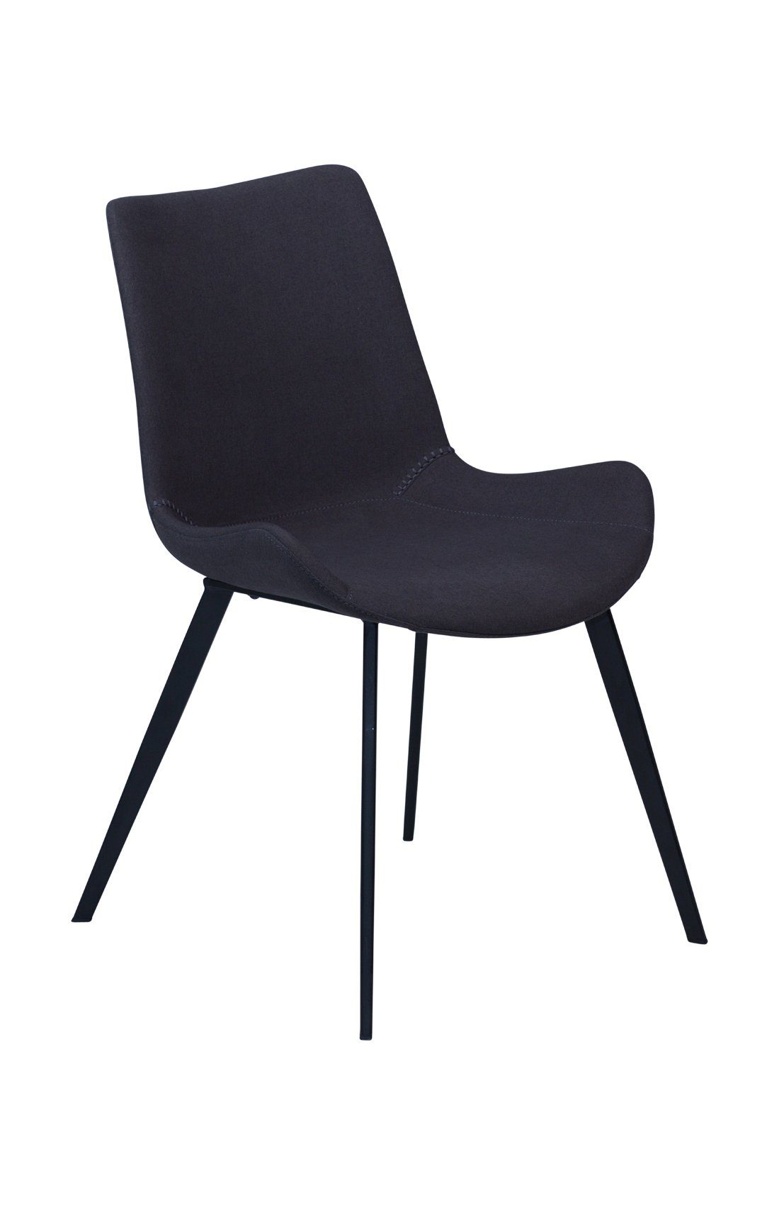 Ebuy24 Esszimmerstuhl 2er Set Danform Hype Esszimmerstuhl Meteorit Schwa