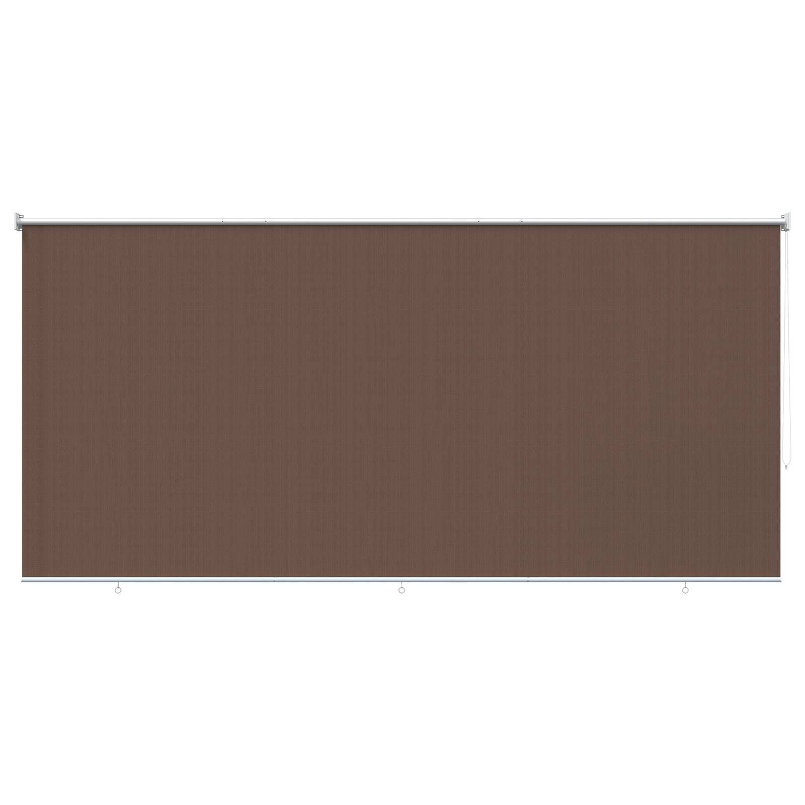 Rollo Außenrollo 90% UV-Block Taupe 120 x 230 cm HDPE, vidaXL