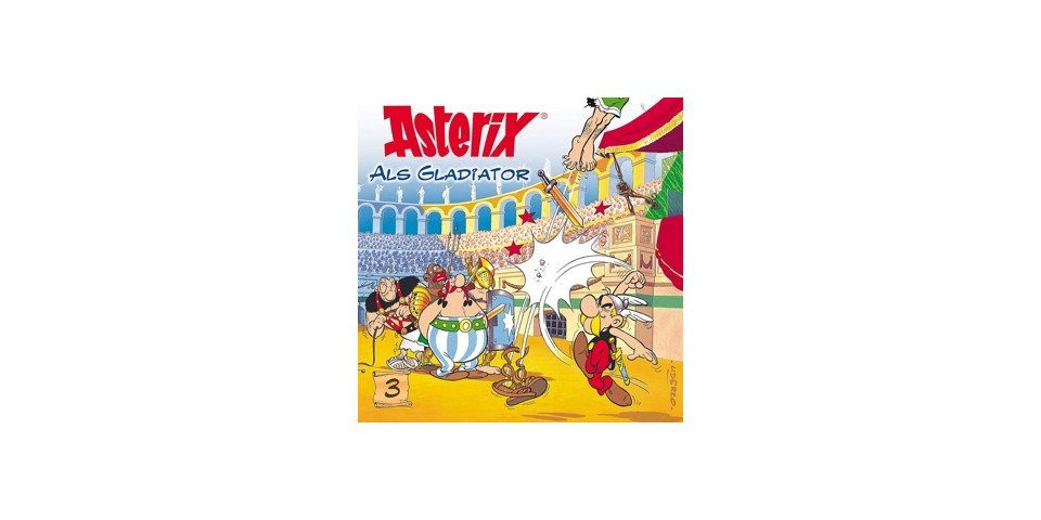 Universal Music GmbH Hörspiel-CD Asterix 03 - Als Gladiator