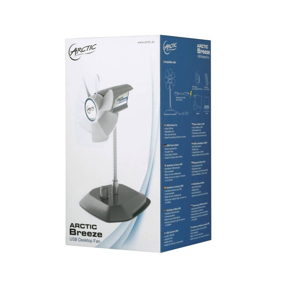 Arctic Mini USB-Ventilator Arctic Breeze - USB-Ventilator - grau