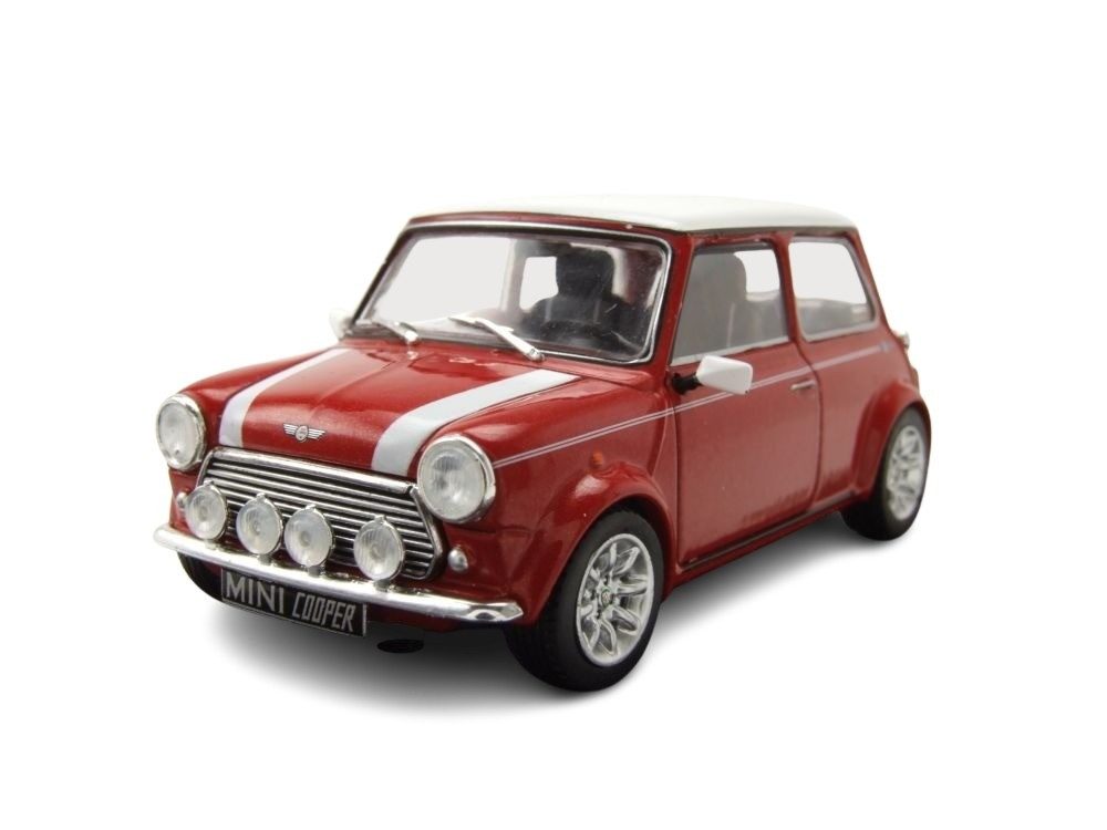 Solido Modellauto Mini Cooper Sport 1997 rot weiß, Maßstab 1:43 ...
