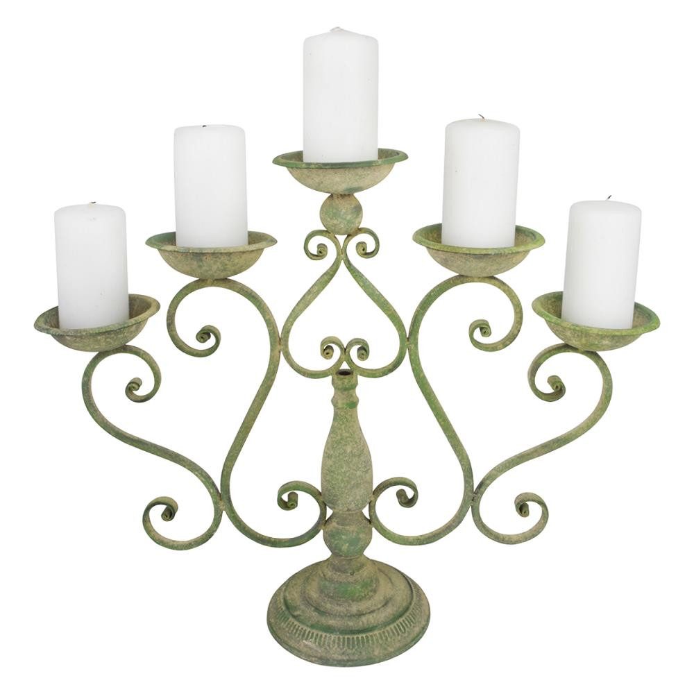 Linoows Windlicht Kerzenständer Kerzenleuchter Großer Antiker Tafel