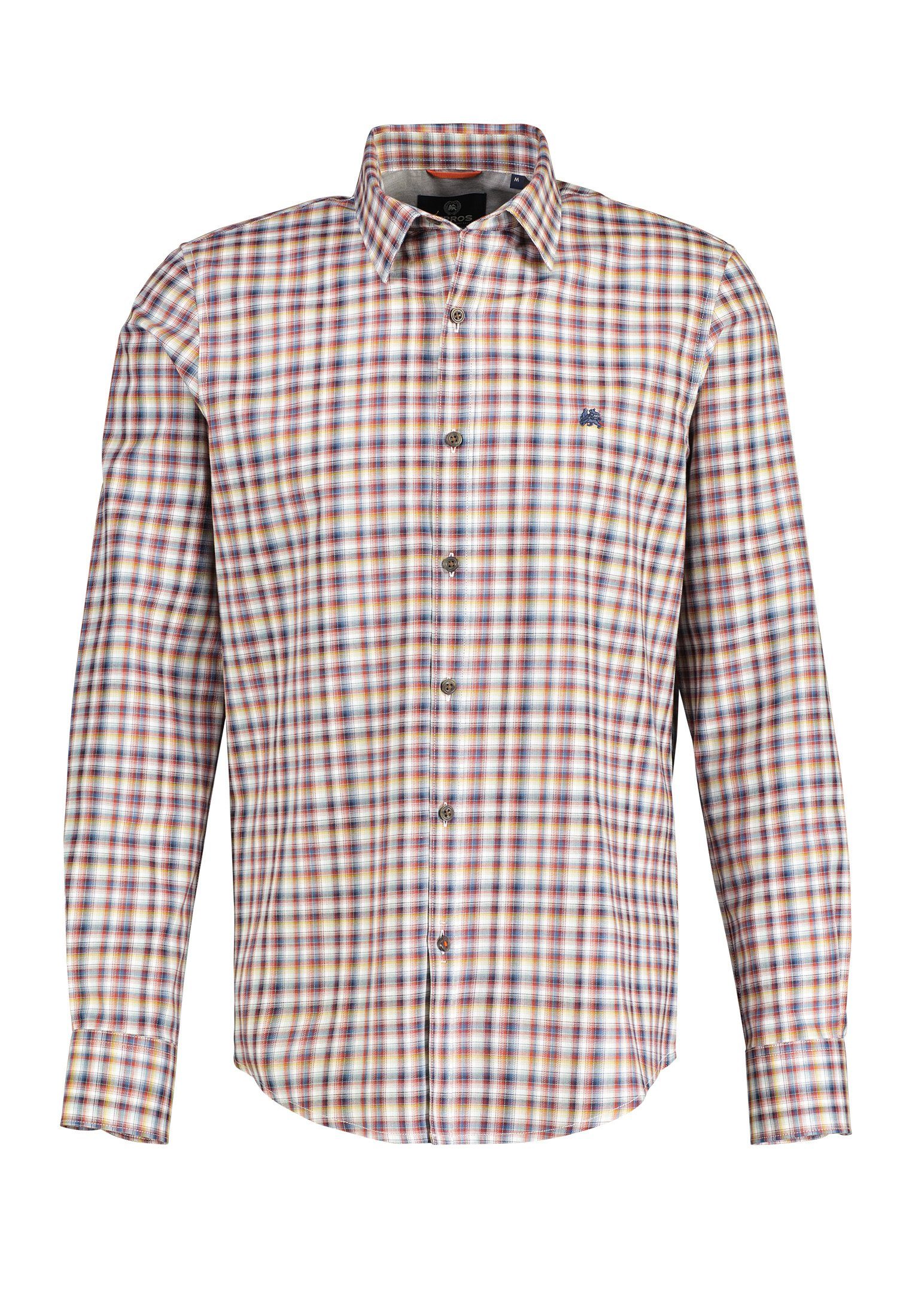 Lerros Langarmhemd Lerros Hemd Mit Twillcheck Regular Fit Normale