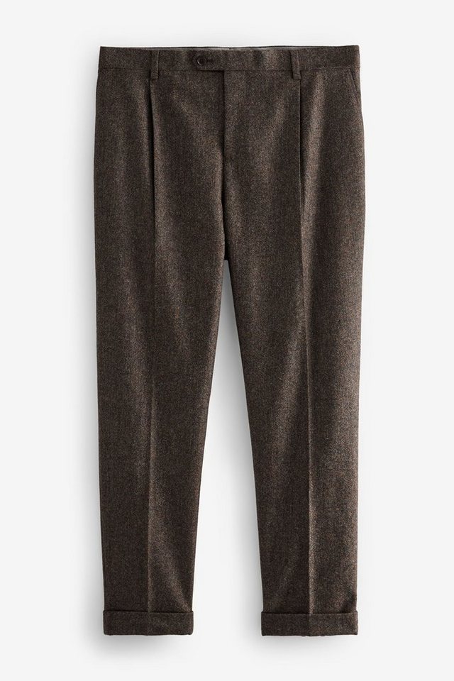 Next Anzughose Relaxed Fit Anzughose Aus Britischem Stoff 1 Tlg