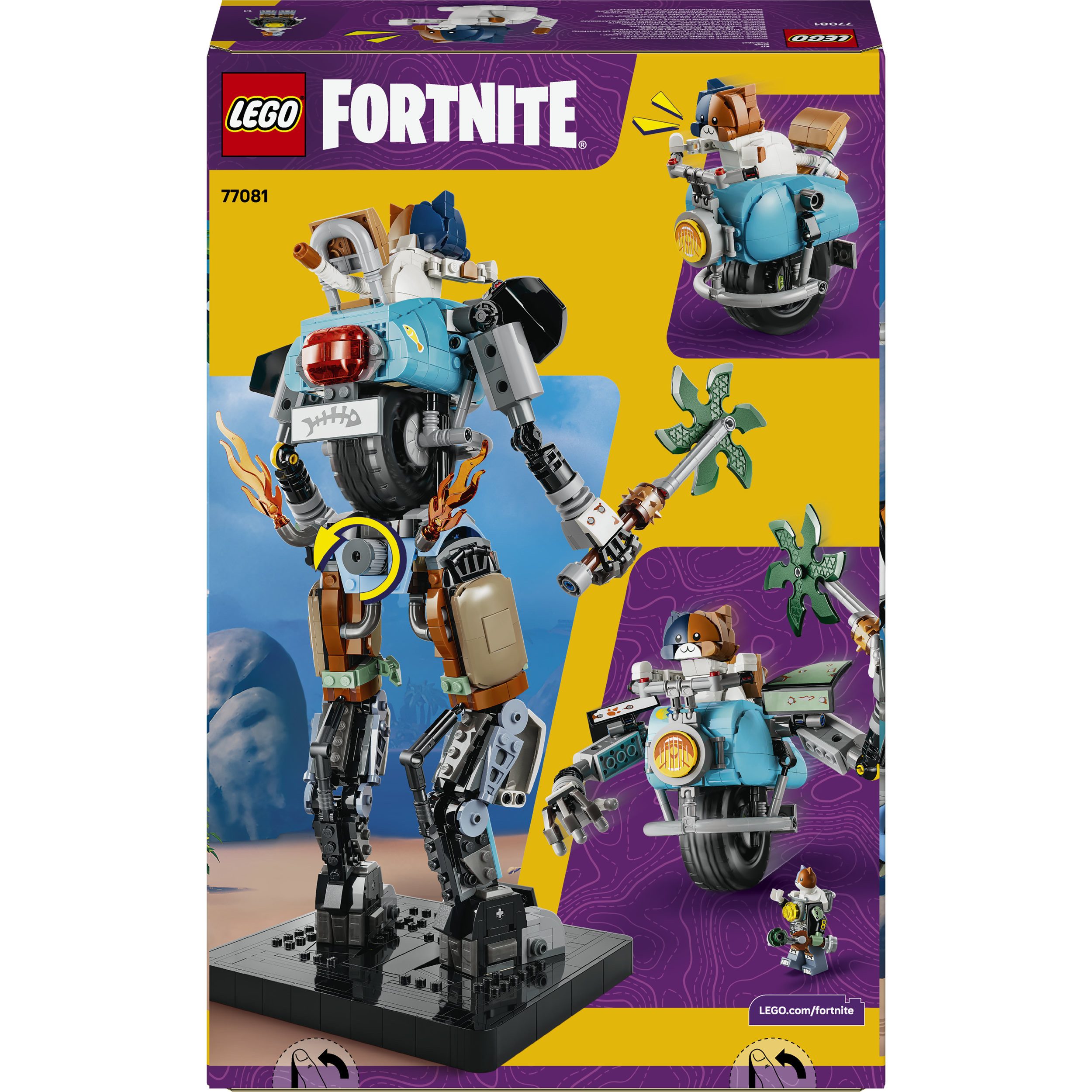 LEGO® KIT (77081), LEGO Fortnite Konstruktionsspielsteine, (1230 St ...