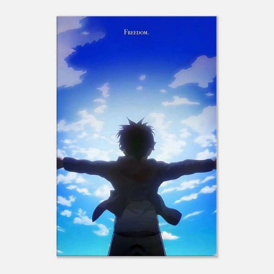 Simplecanvas Wanddekoobjekt Freedom Attack On Titan Anime