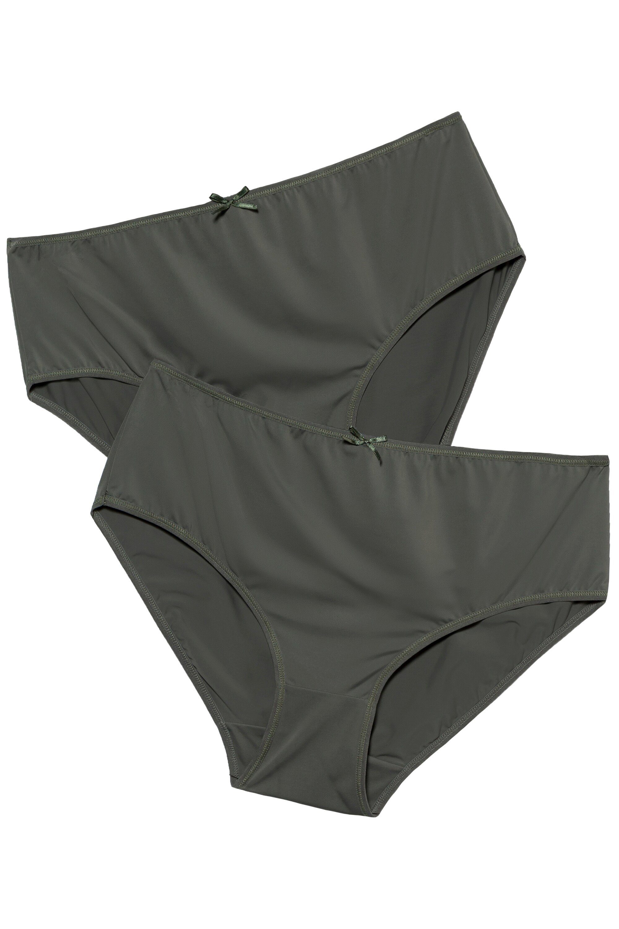 Ulla Popken Slip Bis 76 Mikrofaser Slips Unterhosen 2er Pack