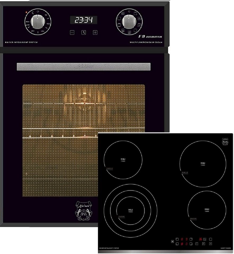 Kaiser Küchengeräte Backofen Set Eh 4747kct 6703 Einbaubackofen 45 Cm