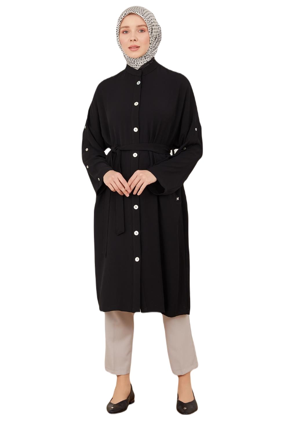 Armİne Maxikleid Armine Mother Of Pearl Button Pocket Wear And Go