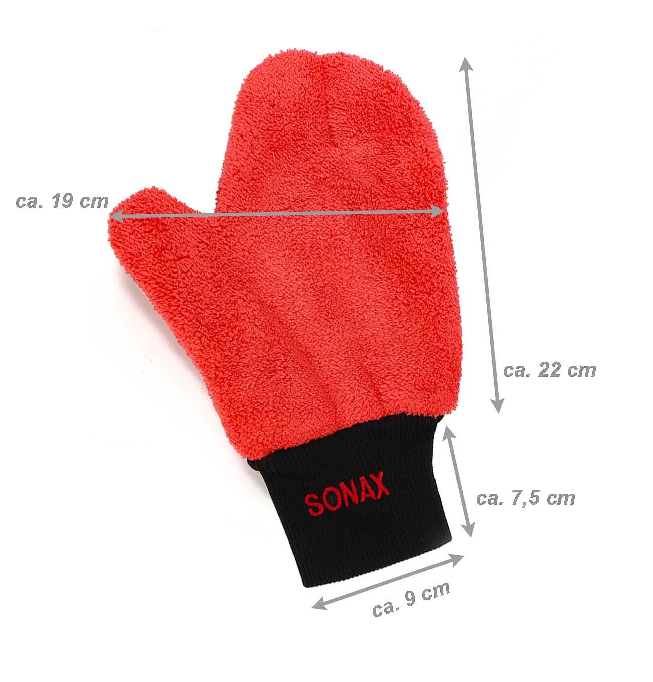 Sonax Wasserbombe Auto Microfaser Wasch-Handschuh, Auto Reinigung ...