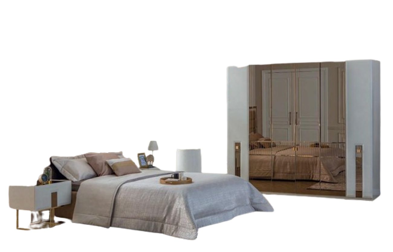 Jvmoebel Komplettschlafzimmer Exklusives Schlafzimmer Set Modernes