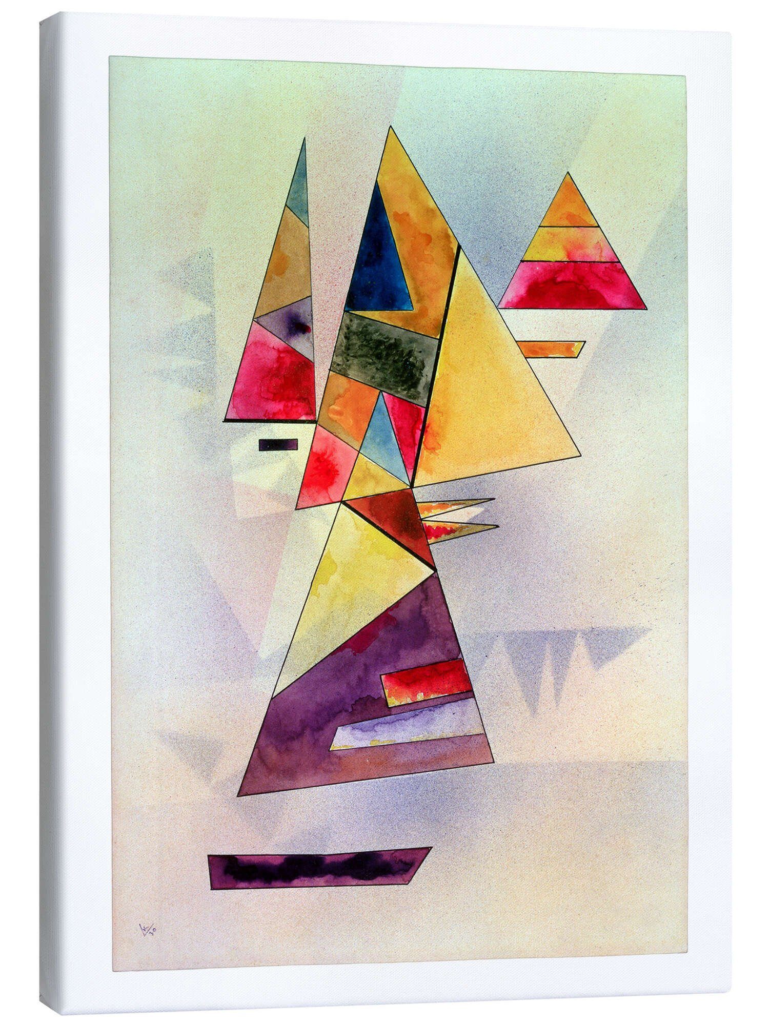 Posterlounge Leinwandbild Wassily Kandinsky Komposition 1930
