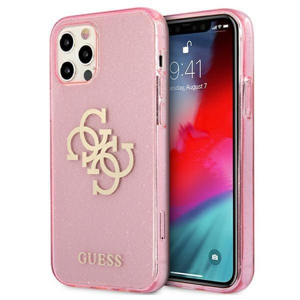 Guess Handyhülle Guess GUHCP12LPCUGL4GPI iPhone 12 Pro Max 6.7 rosa