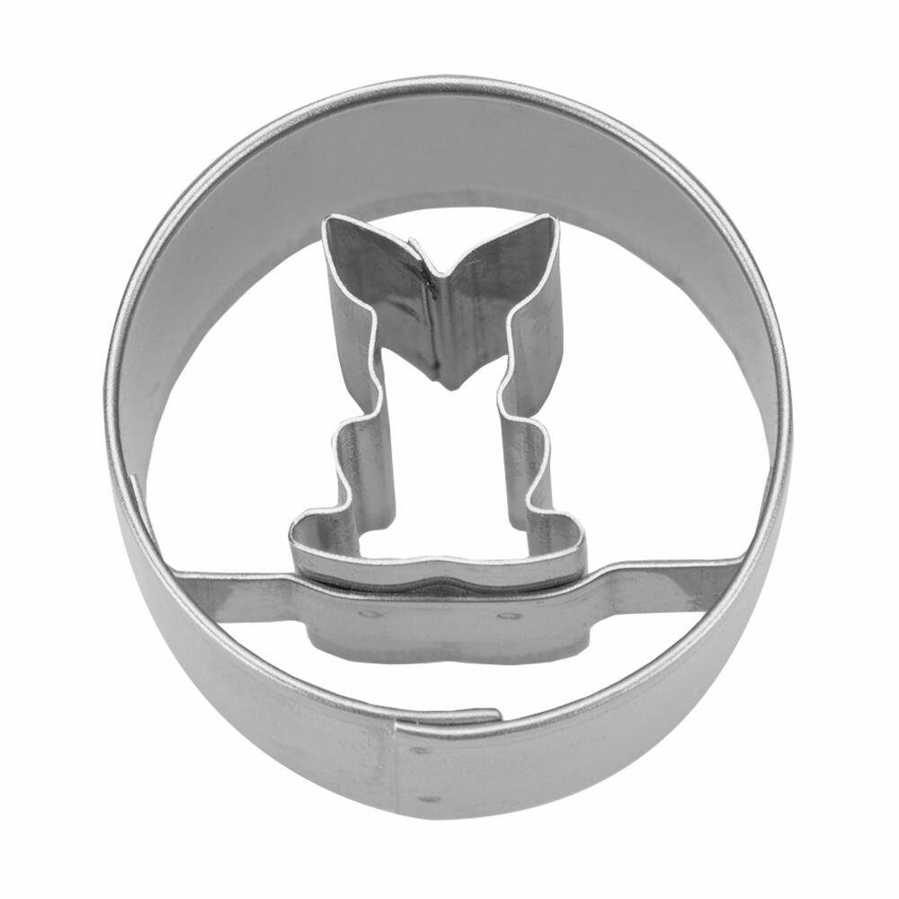 STÄDTER Ausstechform Hase in Ring Mini, Edelstahl, Mini Ausstechformen ...