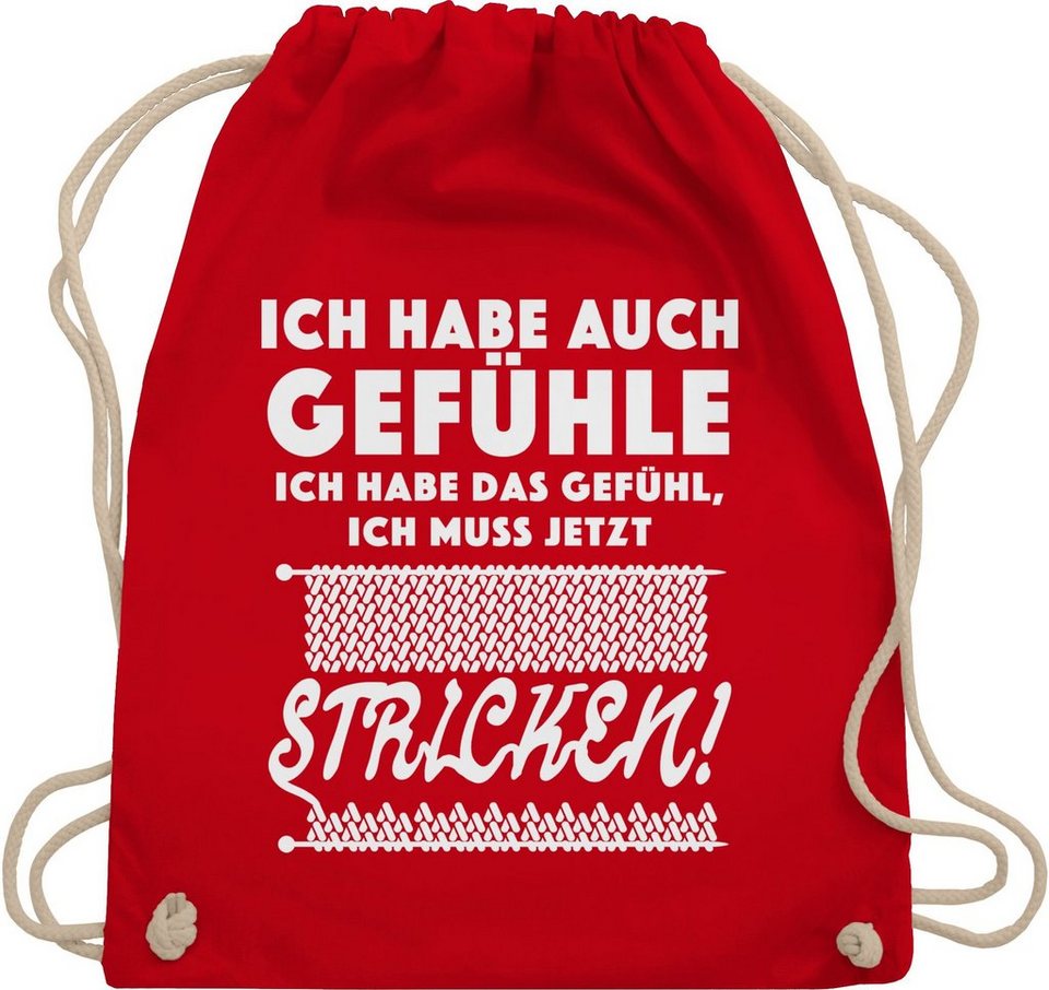 Shirtracer Turnbeutel Ich habe auch Gefühle. Ich habe das Gefühl, ich ... Shirtracer Turnbeutel Ich habe auch Gefühle. Ich habe das Gefühl, ich ...
