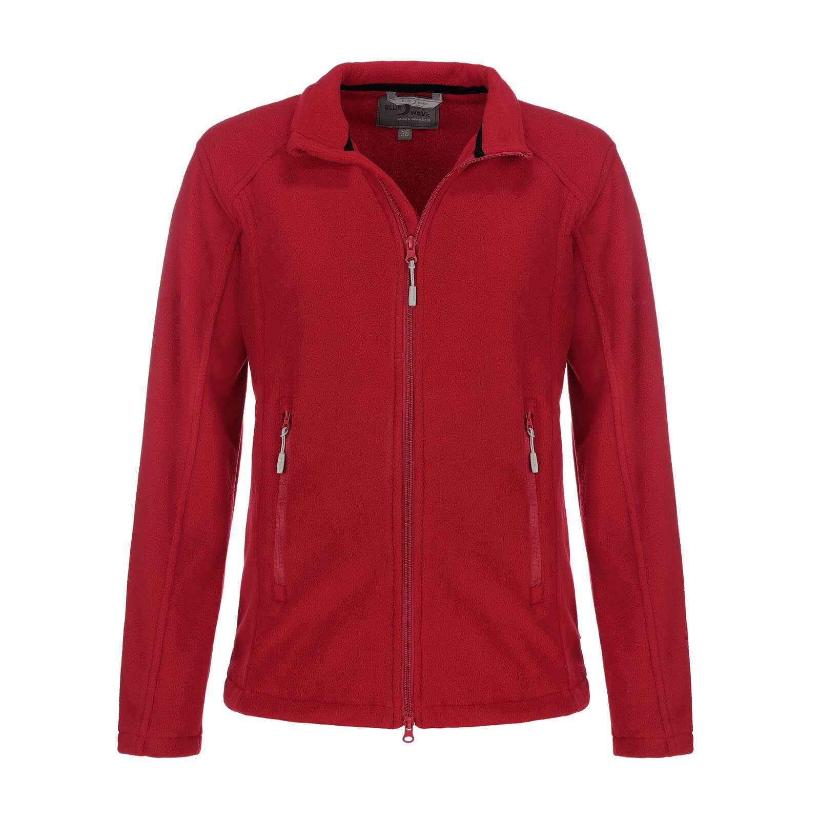 Blue Wave Fleecejacke Damen Jacke Henriette Mit Stehkragen Und