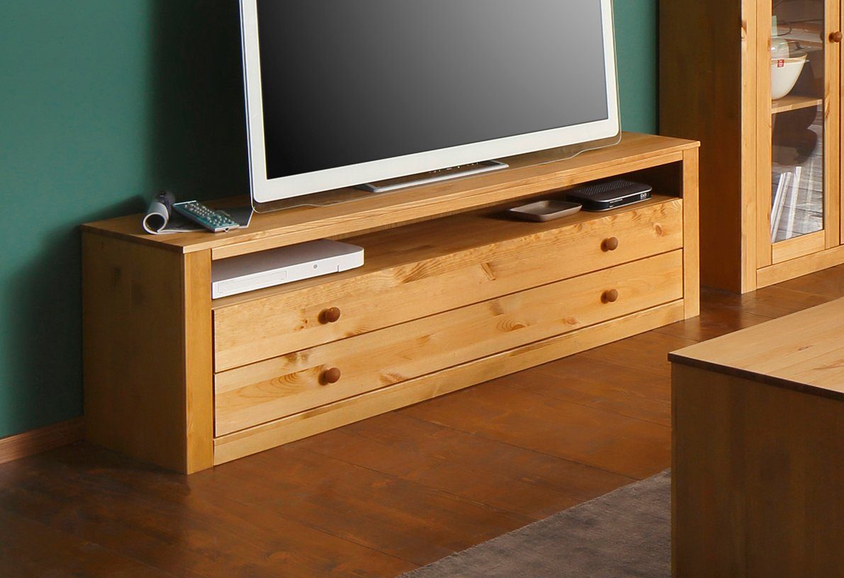 Home Affaire Lowboard Agave Aus Massiver Kiefer Fernsehtisch Online
