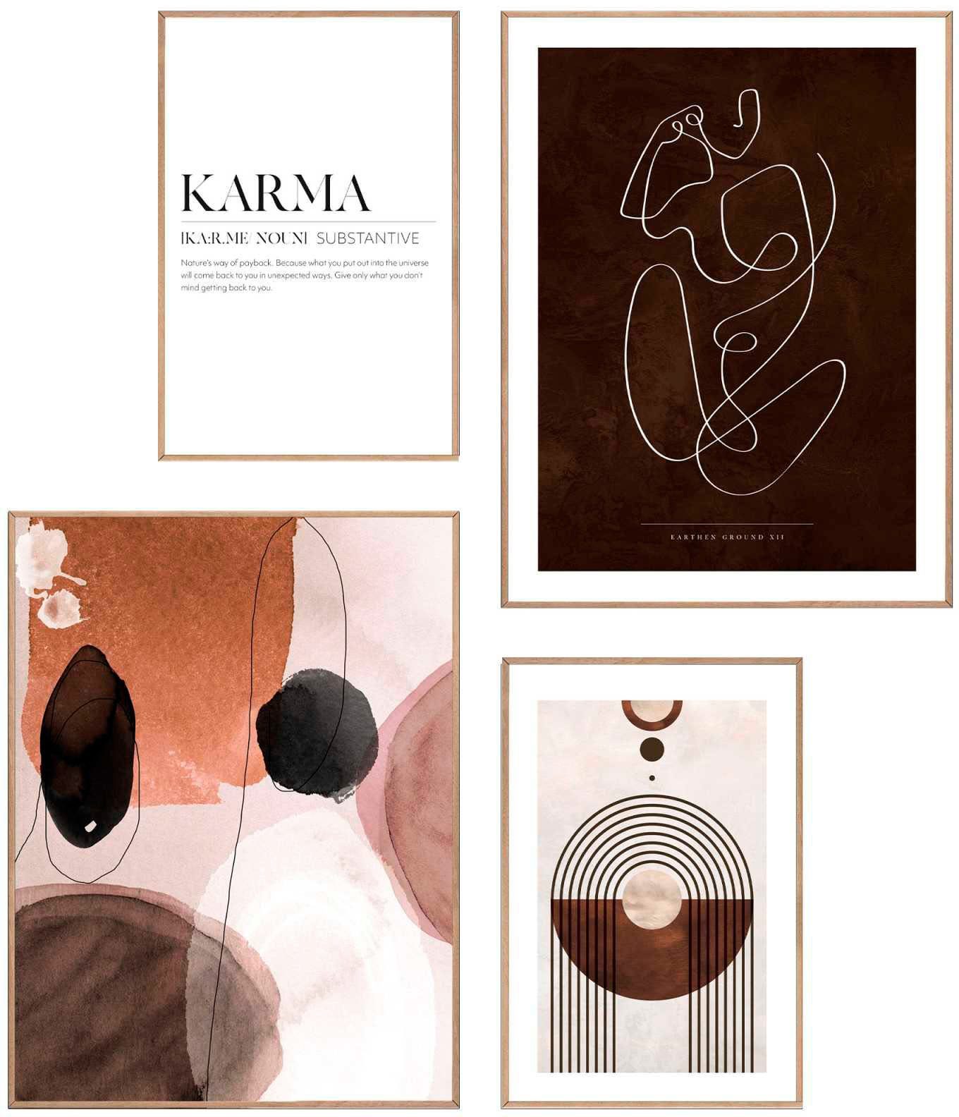 Reinders! Poster Karma, Hohe Qualität Art Prints verarbeitet auf einer ...