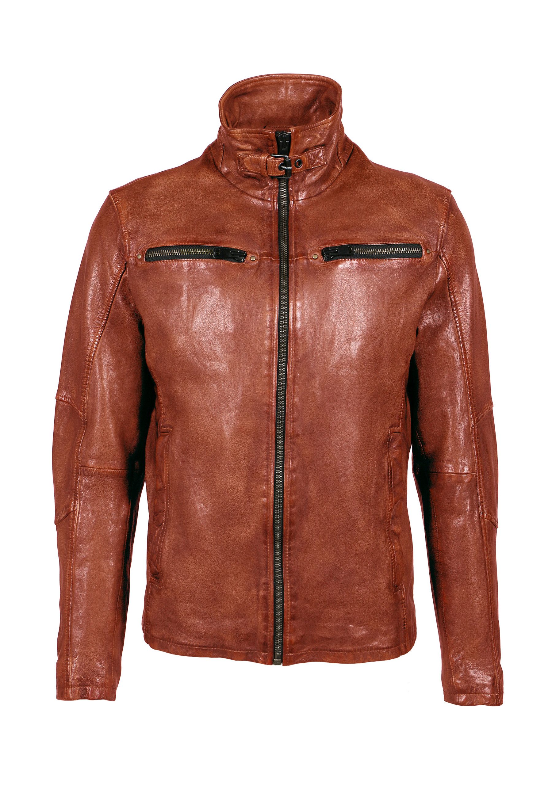 Freaky Nation Lederjacke Raul-FN