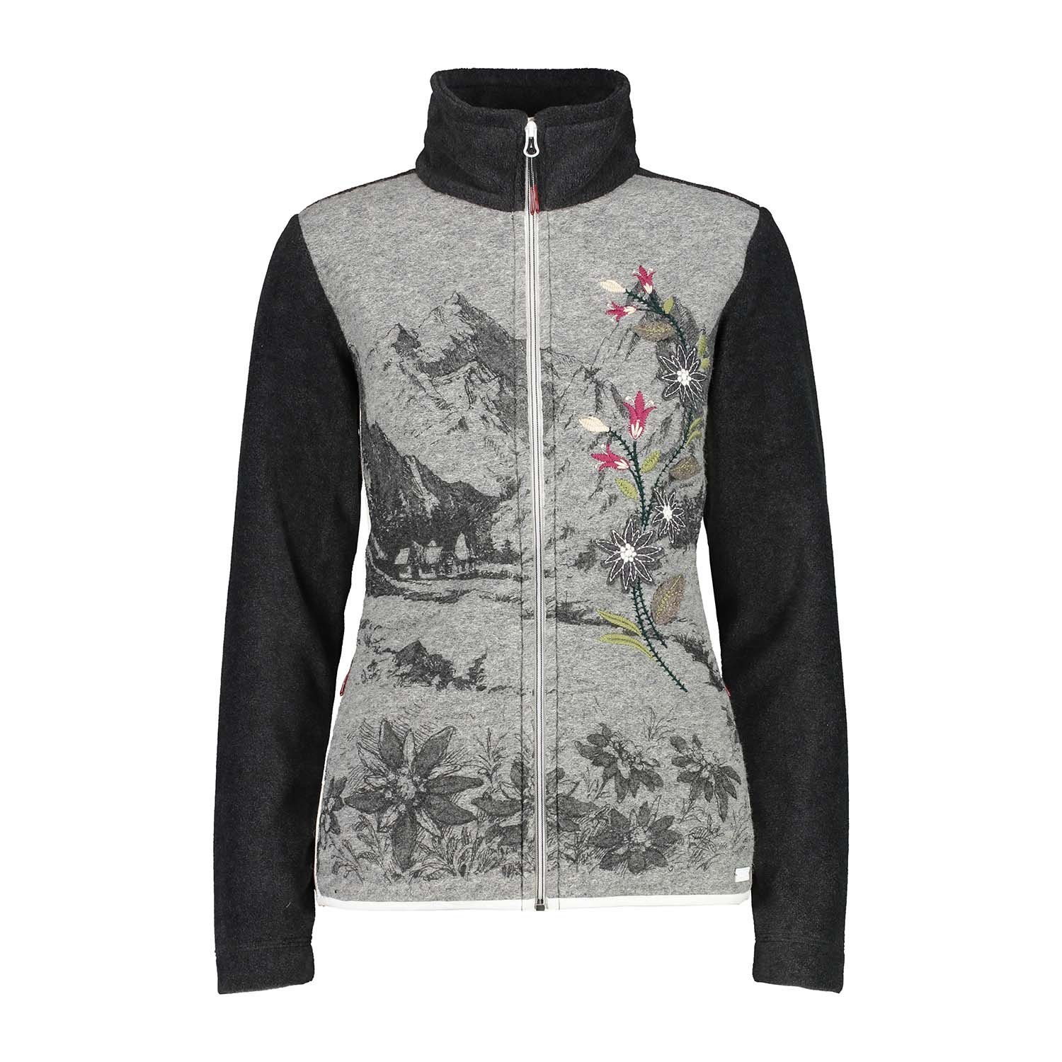 Cmp Strickfleecejacke Cmp Damen Arctic Fleece With Wool Insert Fleecejac