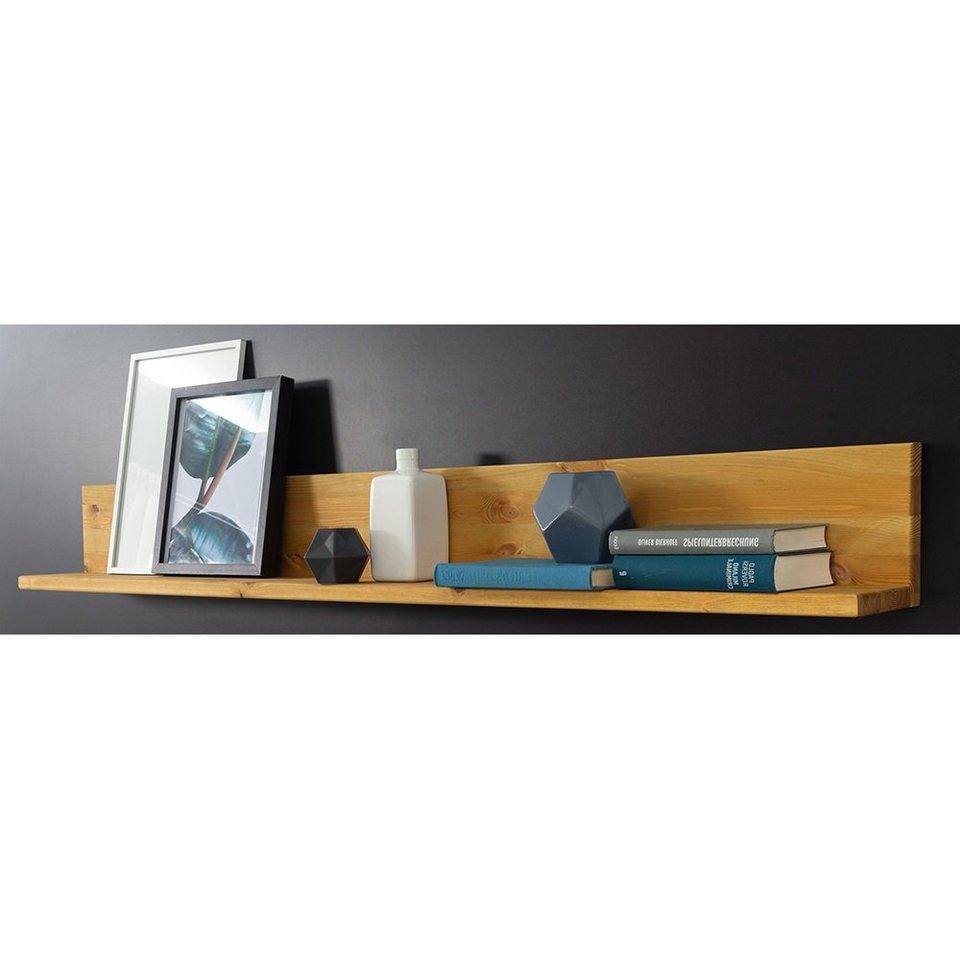 Lomadox Wandregal Wilson 69 In Eichefarbig Kiefer Massivholz