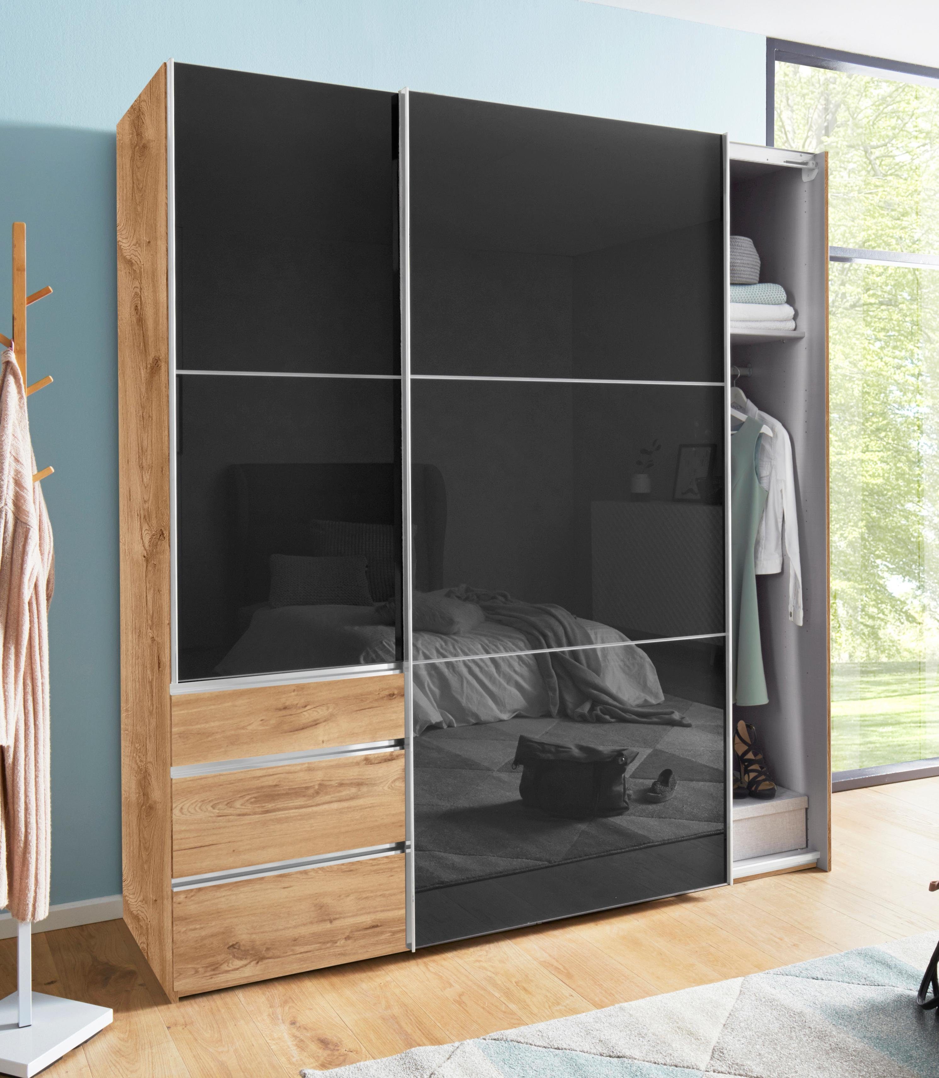 Wimex Schwebetürenschrank Level By Fresh To Go Mit Glastüren