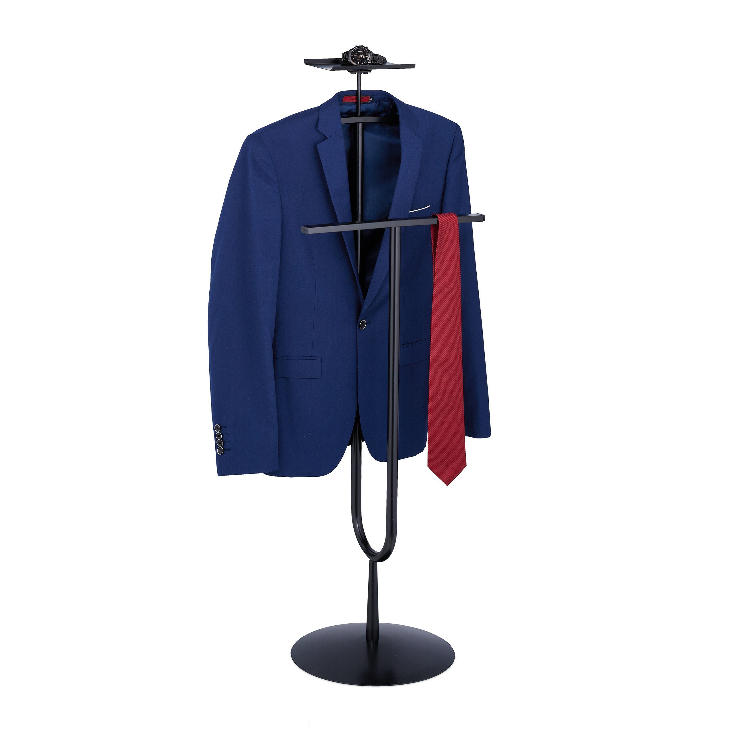 Herrendiener mit Ablage kaufen » Stummer Diener mit Ablage