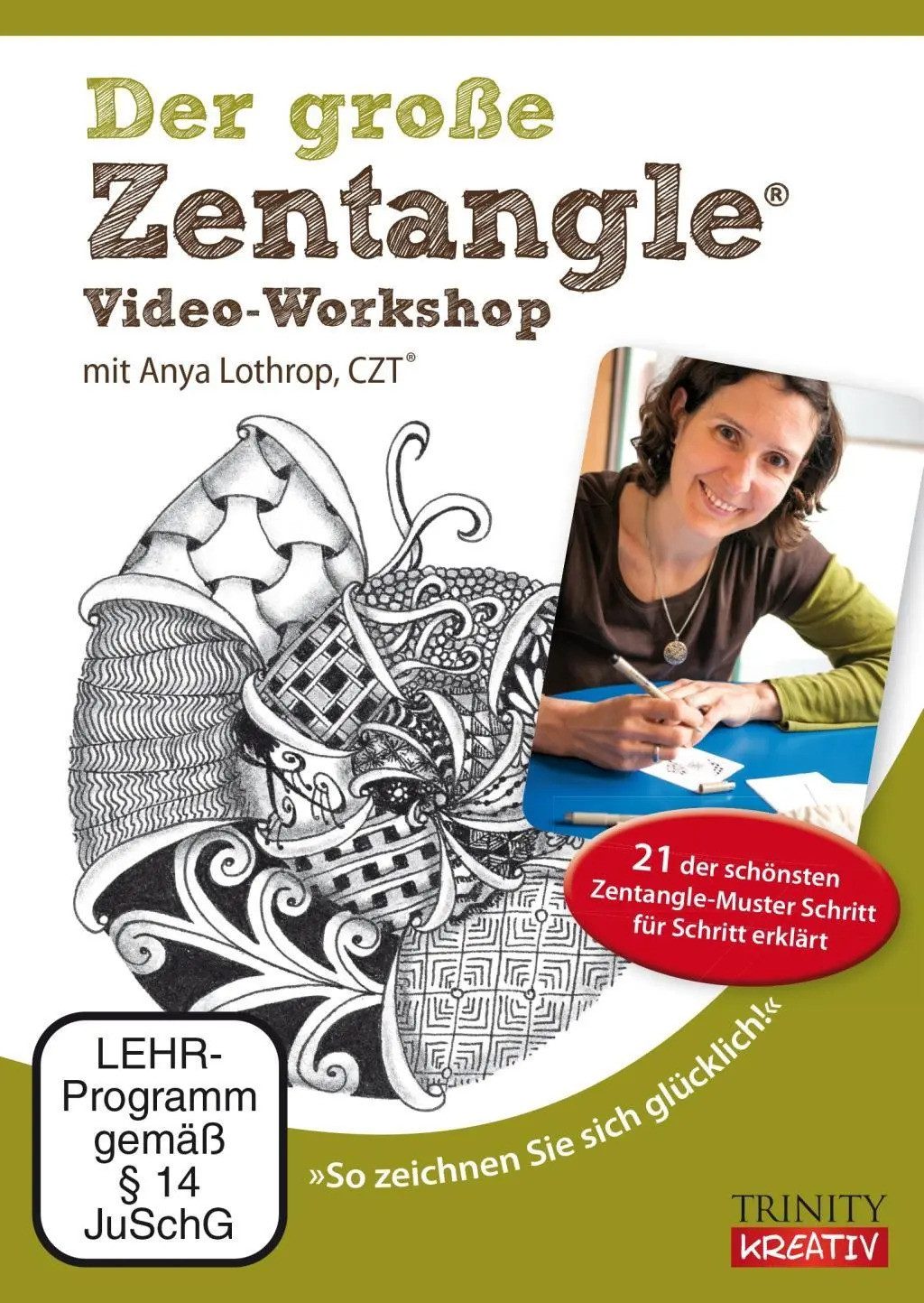 Trinity Vibes DVD Der große Zentangle Video-Workshop