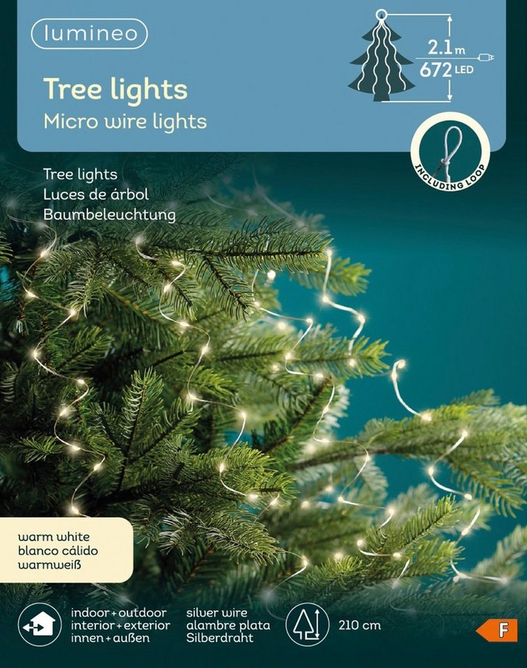 Lumineo Led Lichterkette Lumineo Lichterkette Tree Lights 672 Led 21 M