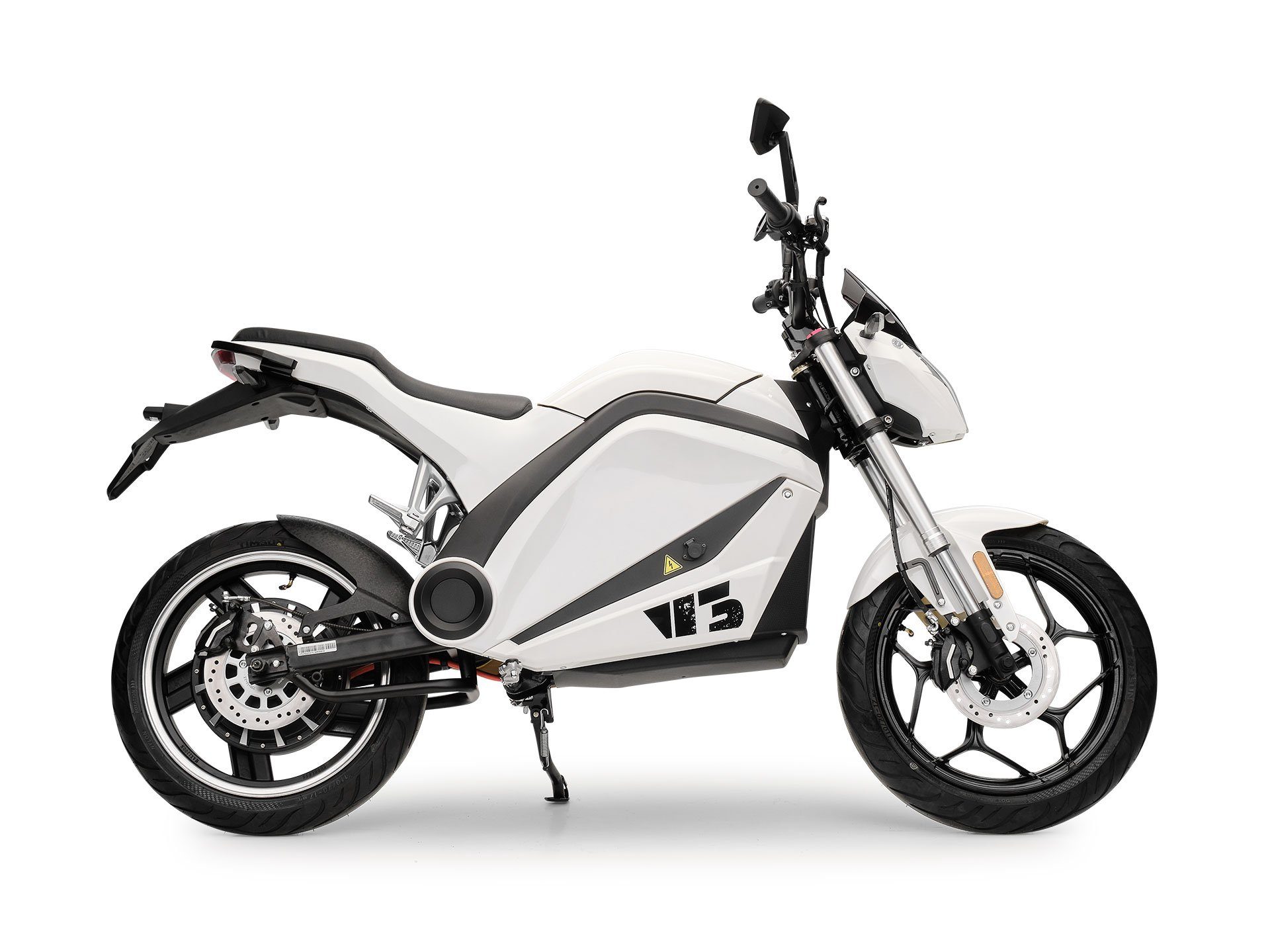 Burnout E-Motorroller Motorrad V3 Weiß, 3000 W, 45 km/h ...