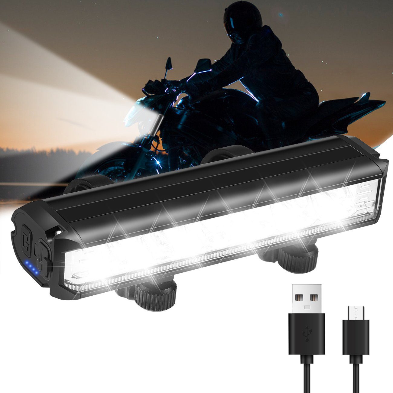 Letgospt Led Scheinwerfer Led Arbeitsscheinwerfer 2600 Lm 6000k
