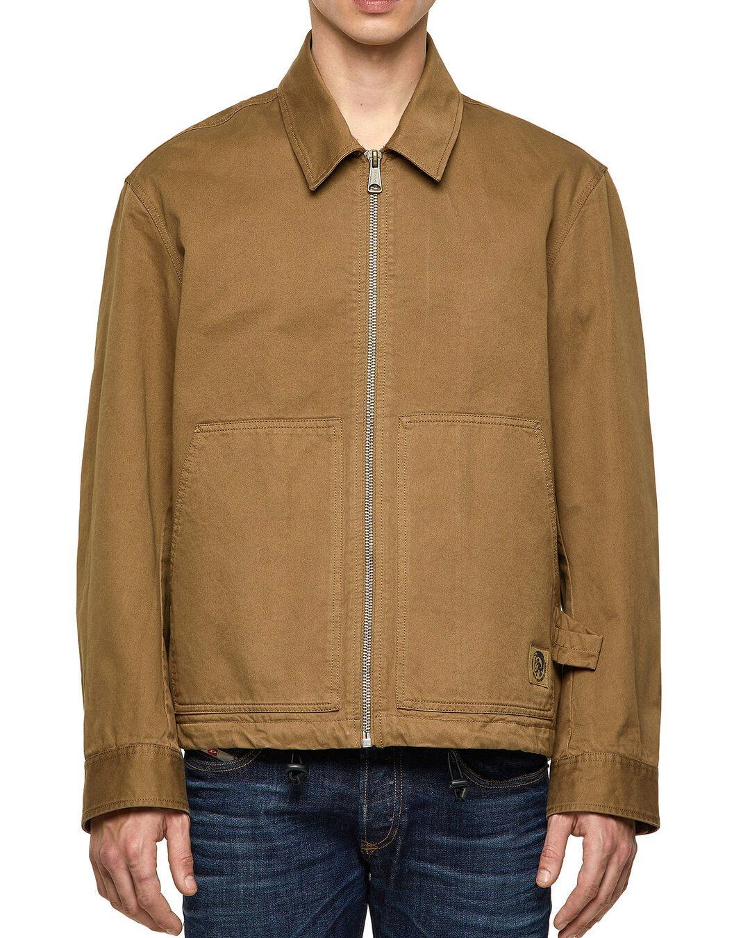 Diesel Kurzjacke Übergangs Jacke - J-COAL-COT 79R, braun
