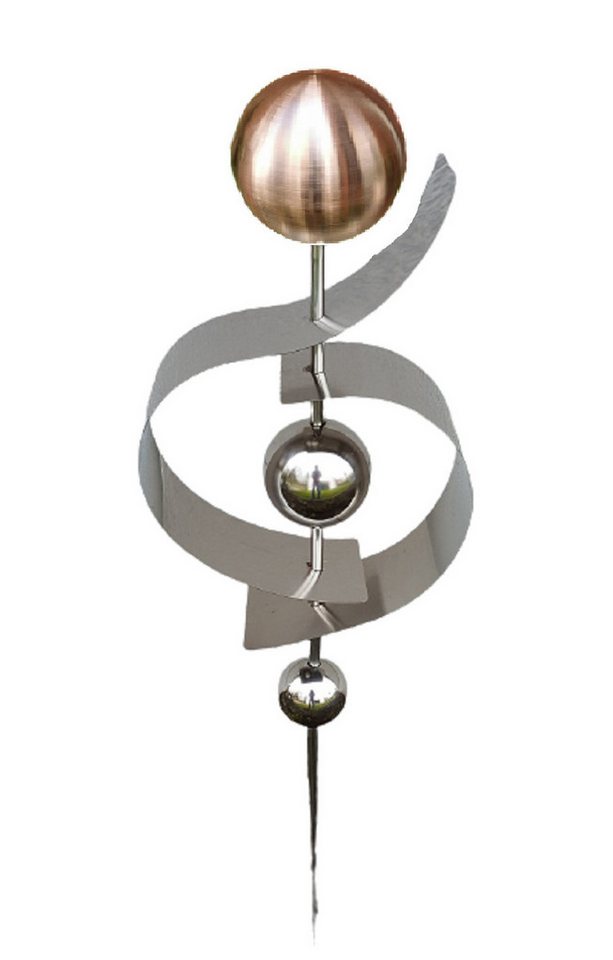 Jürgen Bocker Gartenambiente Gartenstecker Jupiter Edelstahl Golden
