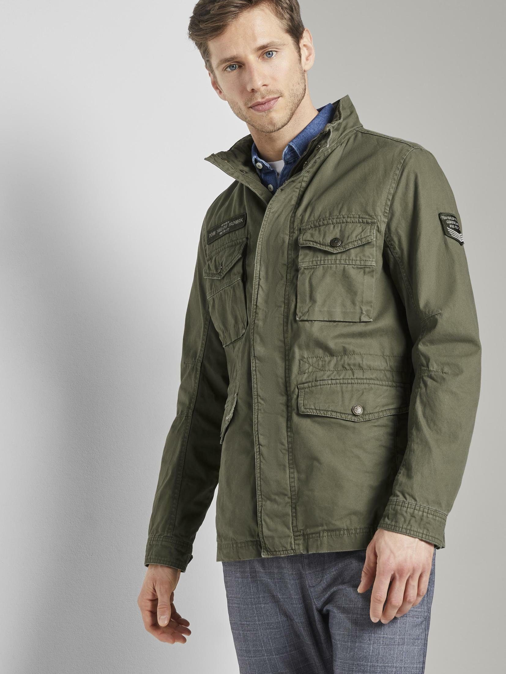 Tom Tailor Allwetterjacke Jacke Mit Hohem Kragen Otto