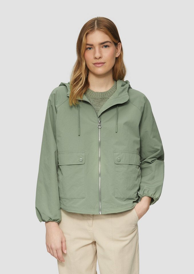 Soliver Funktionsjacke Leichte Outdoor Jacke Im Relaxed Fit Mit